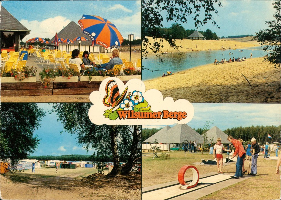 Ansichtskarte Wilsum Wilsumer Berge Erholungsgebiet Wilsumer Berge 1979 ...