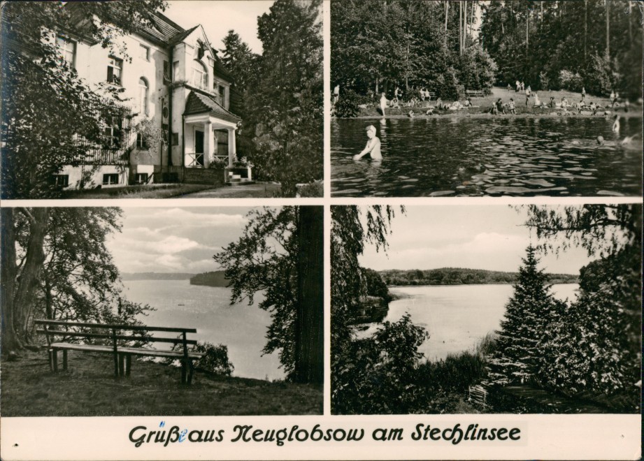 Neuglobsow Stechlin DDR Mehrbild AK.. | Ansichtskarten günstig
