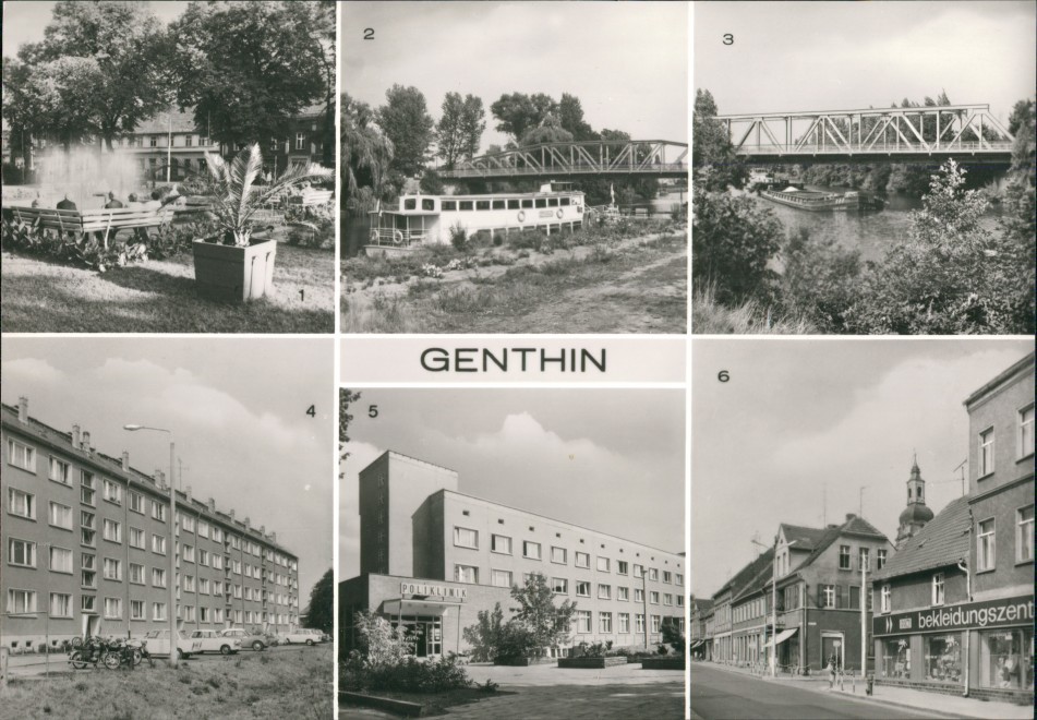 Genthin DDR Mehrbild AK ua.. | Ansichtskarten günstig
