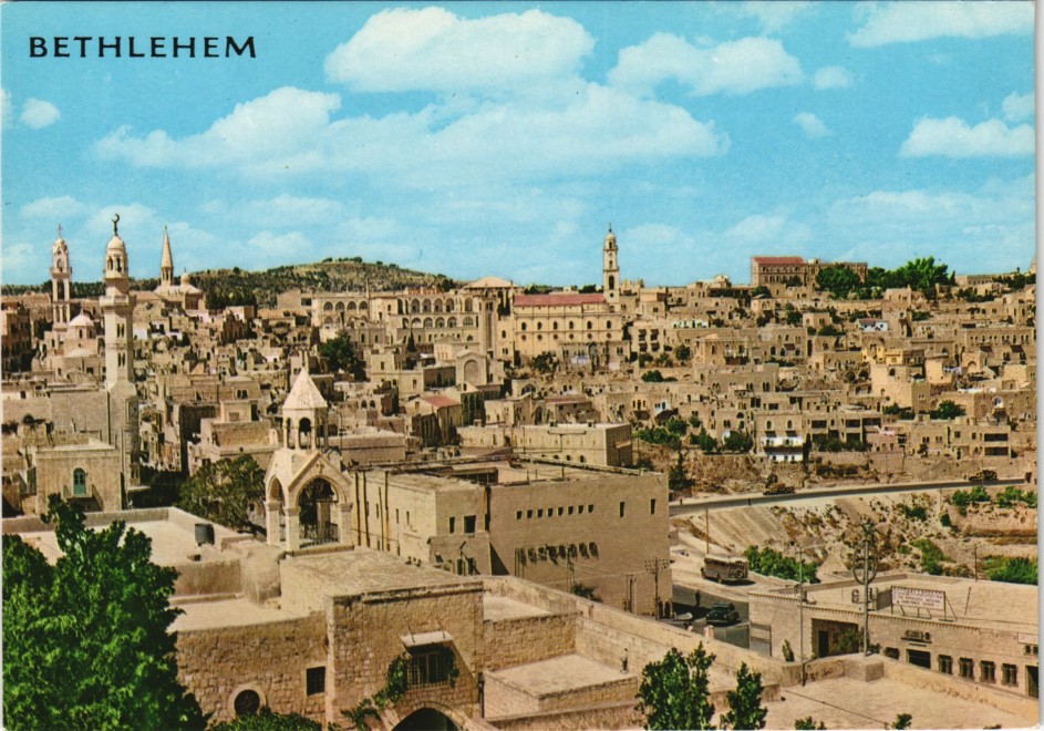 Bethlehem בֵּית לֶחֶם بيت لحم Panorama-Ansicht Panoramic City View Old ...