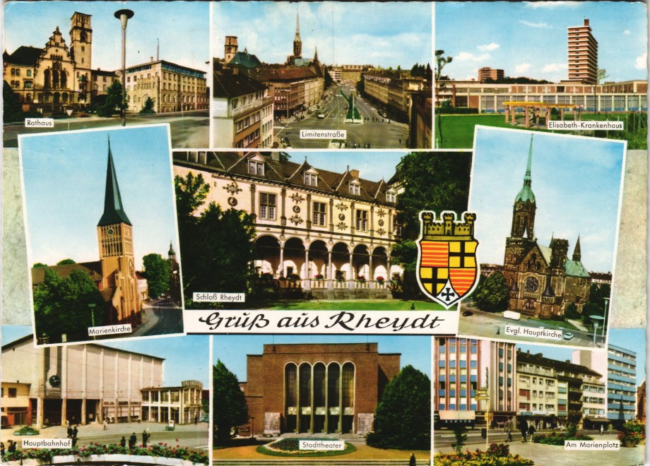 4050 MÖNCHENGLADBACH - RHEYDT, Rathaus mit Sparkasse, 1927 Nr ...