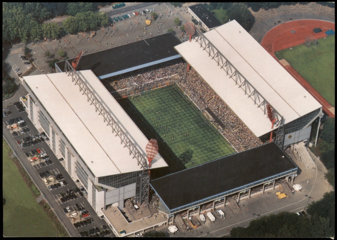 Ansichtskarte Dortmund WESTFALENSTADION BVB Fussball Stadion Stad