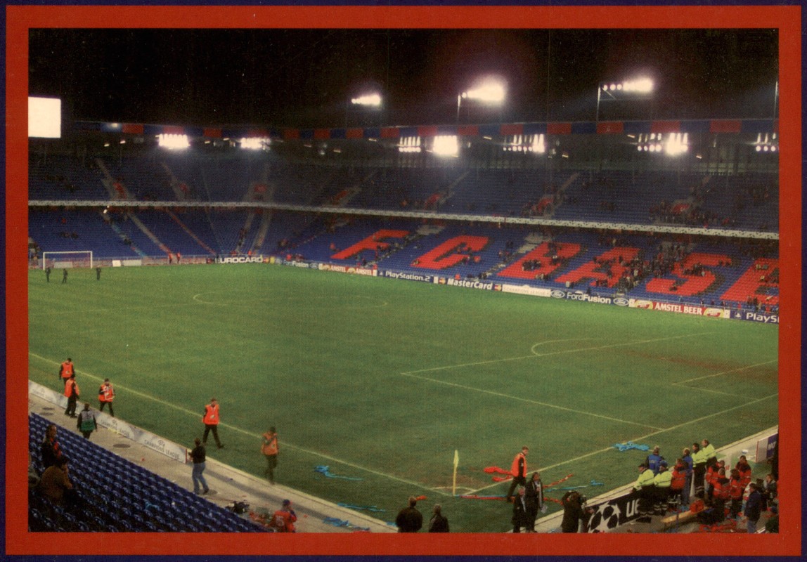 Ansichtskarte Basel St. Jakob Park Fussball Stadion Football Stadium ...