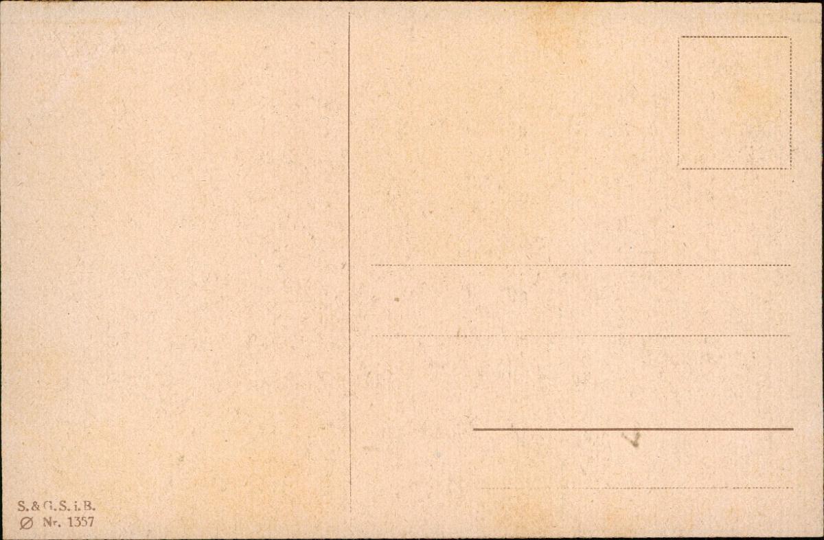 Künstlerkarte Scherzkarte Herren bestürmen Das Butterfräulein. 1912 Nr ...