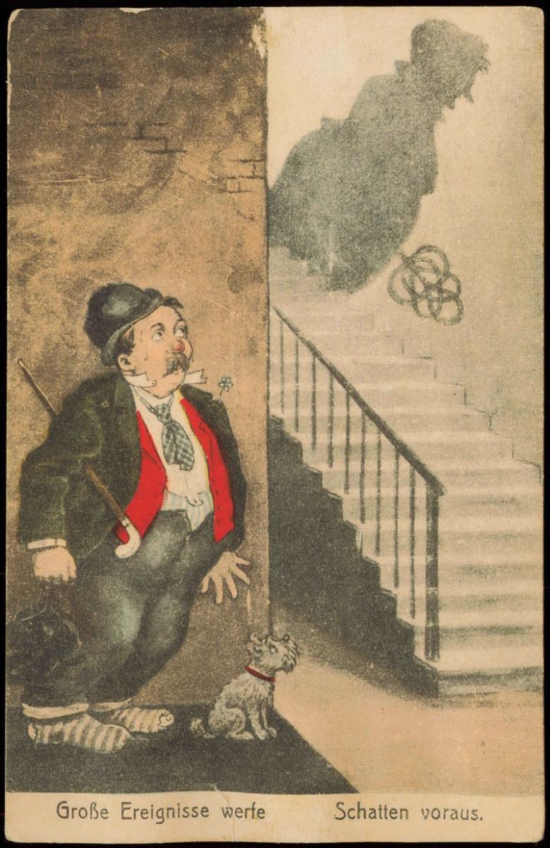 Scherzkarte Mann Frau Große.. | Ansichtskarten günstig