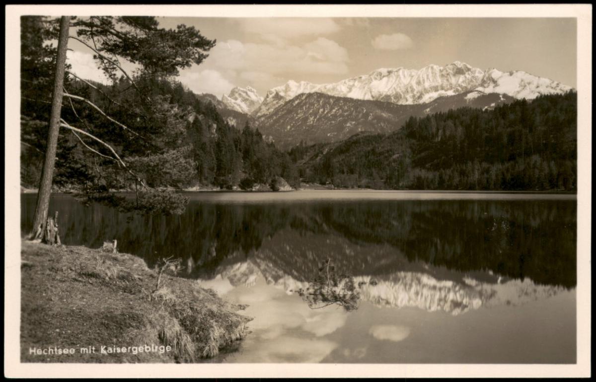 Tirol Hechtsee mit Kaisergebirge.. | Ansichtskarten günstig