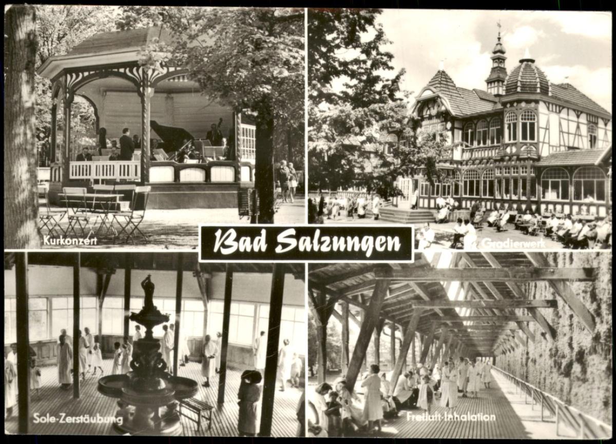 Bad Salzungen Gradierwerk, Sole.. | Ansichtskarten günstig